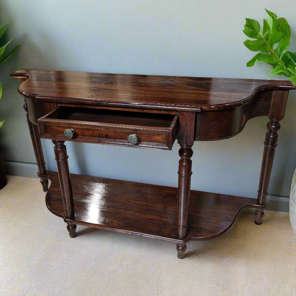 Console Table with one drawer – Bangalore Hunts