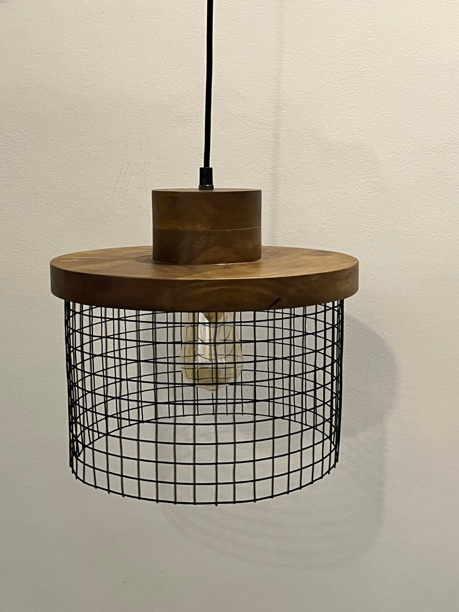 Black Mesh Grid Pendant Light (Ceiling Lamp) – Bangalore Hunts